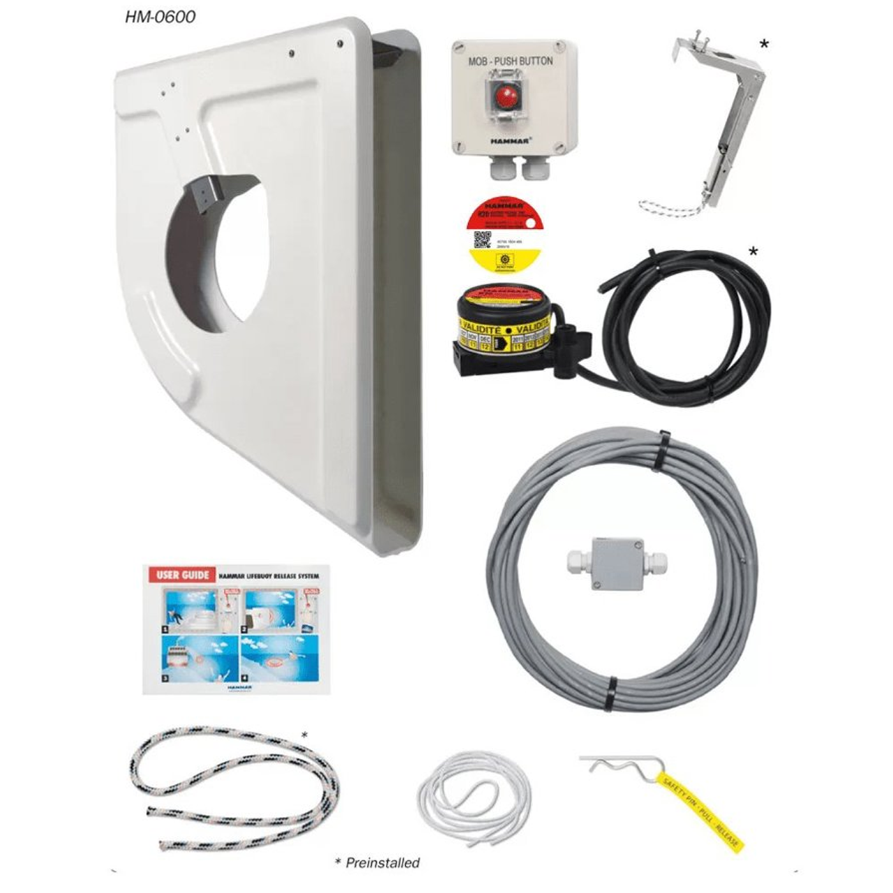 Hammar Quick Release System - Complete Remote Release - Marine Rescue ...